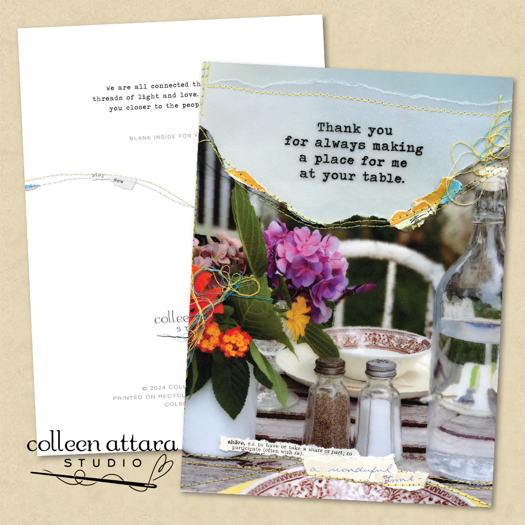Dinner table | Cards from Colleen Attara Studio