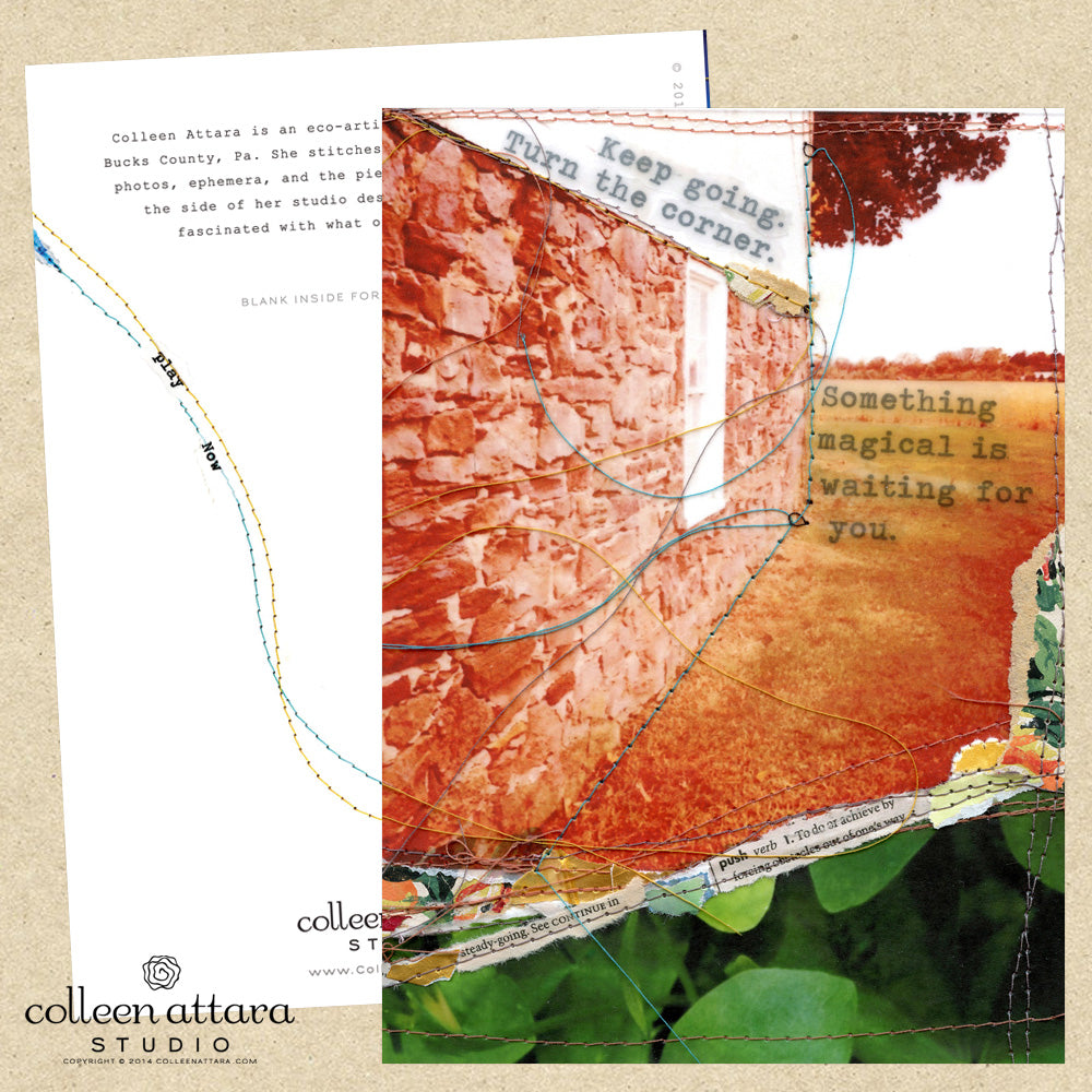 Corner (Keep Going) | Cards & Prints from Colleen Attara Studio