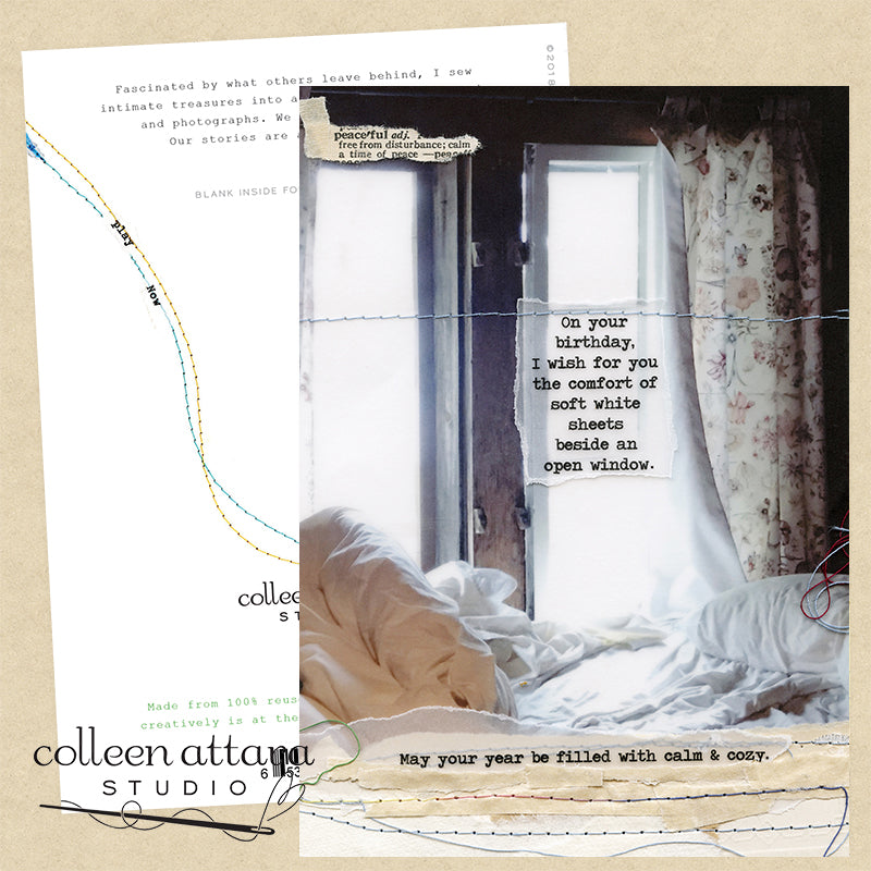 Sheets | Cards from Colleen Attara Studio