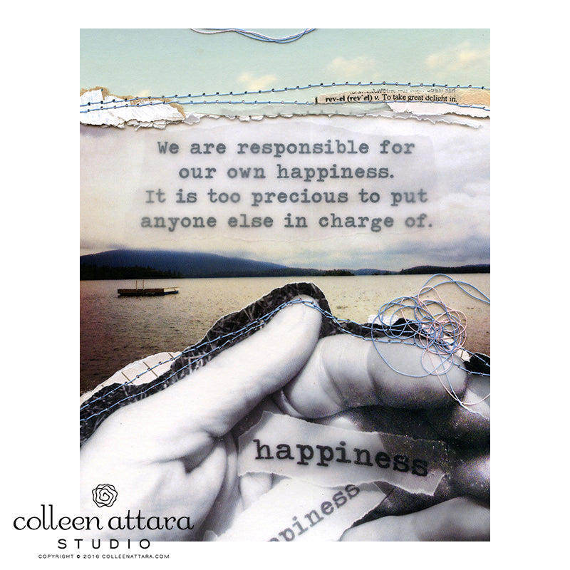 Happiness | Cards & Prints from Colleen Attara Studio