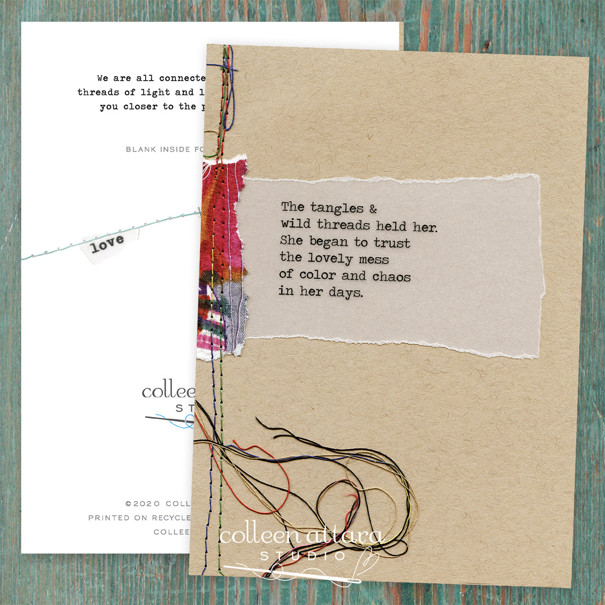 Tangles and Wild Threads | Cards & Prints from Colleen Attara Studio